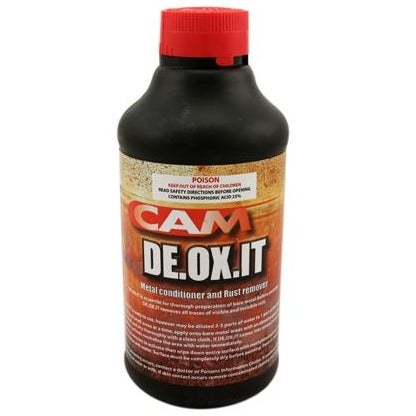 Cam DE.OX.IT Metal Conditioner & Rust Remover - 500ml