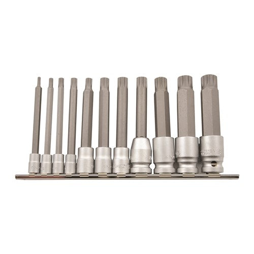 Spline Bit Set - 11 Pce 100mm