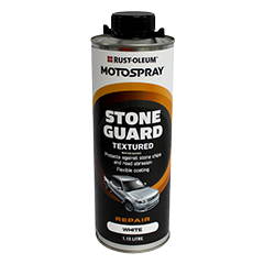 Motospray Stone Guard Textured Underbody Coating (White) - 1 Litre